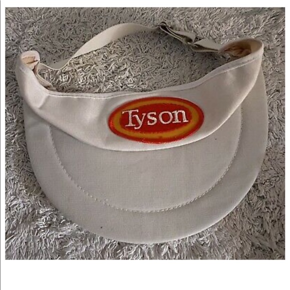 Accessories | Vintage Tyson Foods Visor Hat White Overland Hat | Poshmark